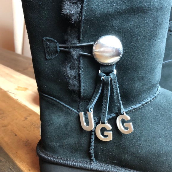 UGG | Shoes | Ugg Bailey Button Ugg Charm Boots | Poshmark